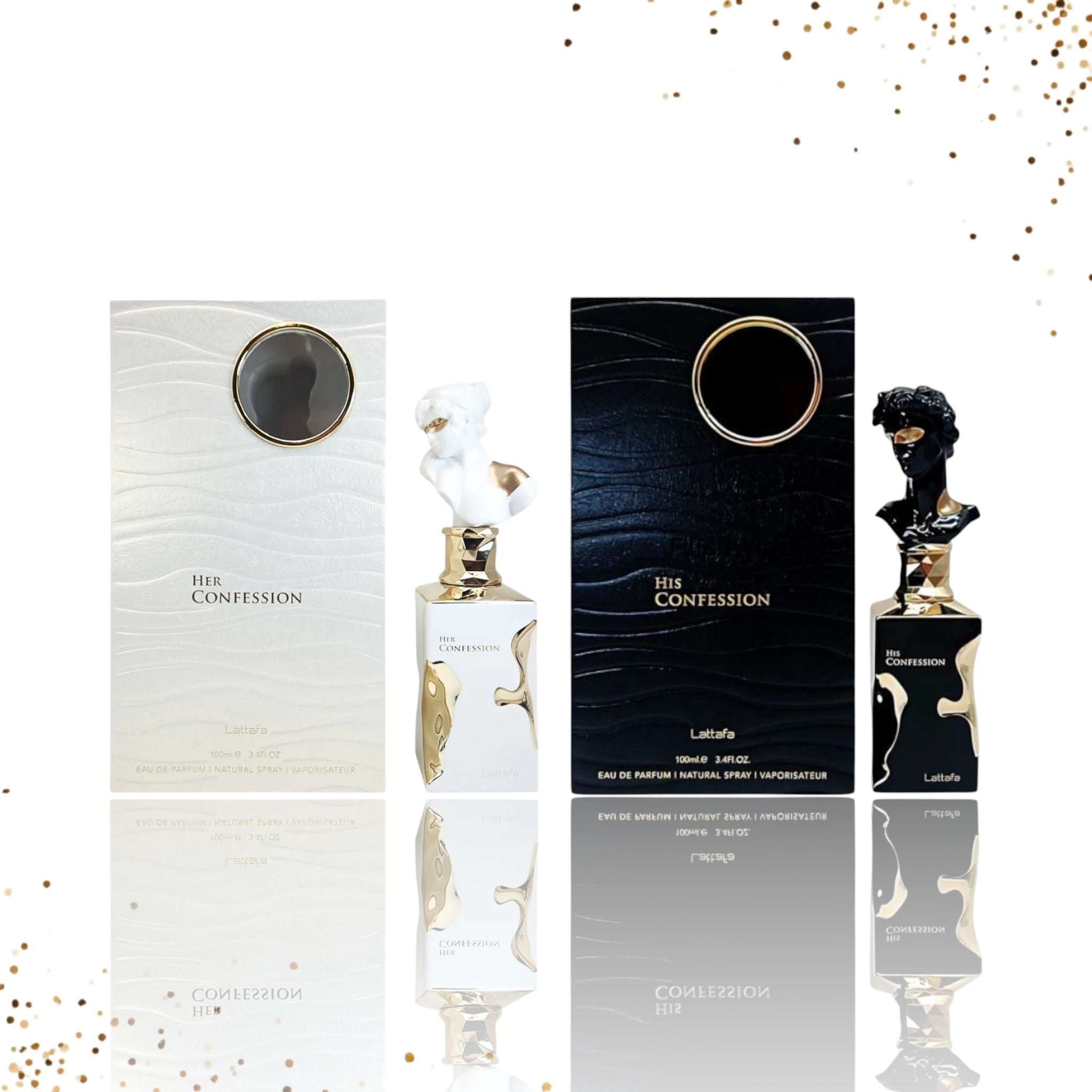 Confession By Lattafa Combo 2 Pcs – SADULUXURY PERFUMES