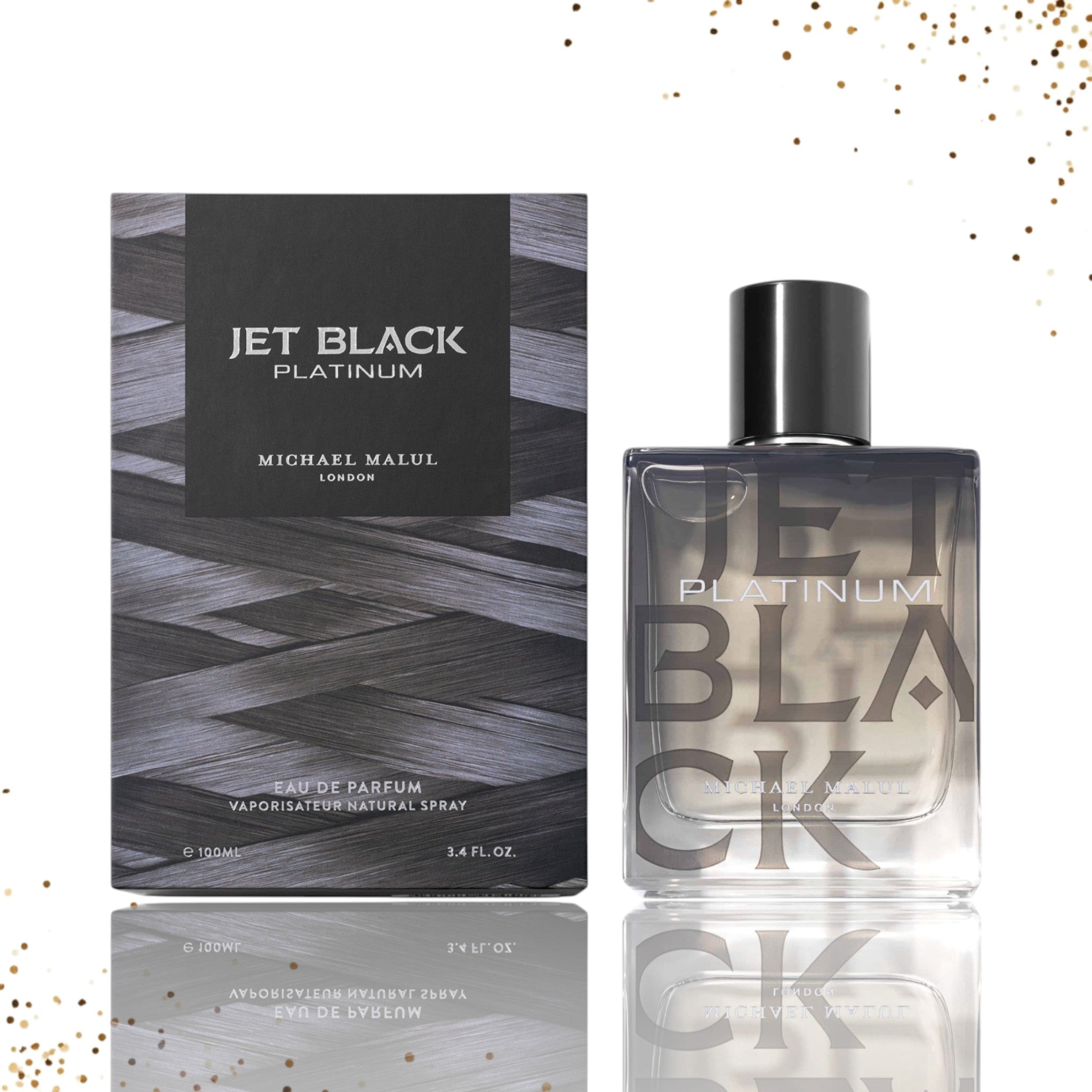 Jet Black Platinum By Michael Malul – SADULUXURY PERFUMES