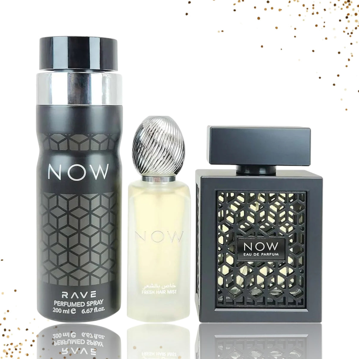 Rave Now Gift Set by Lattafa – SADULUXURY PERFUMES